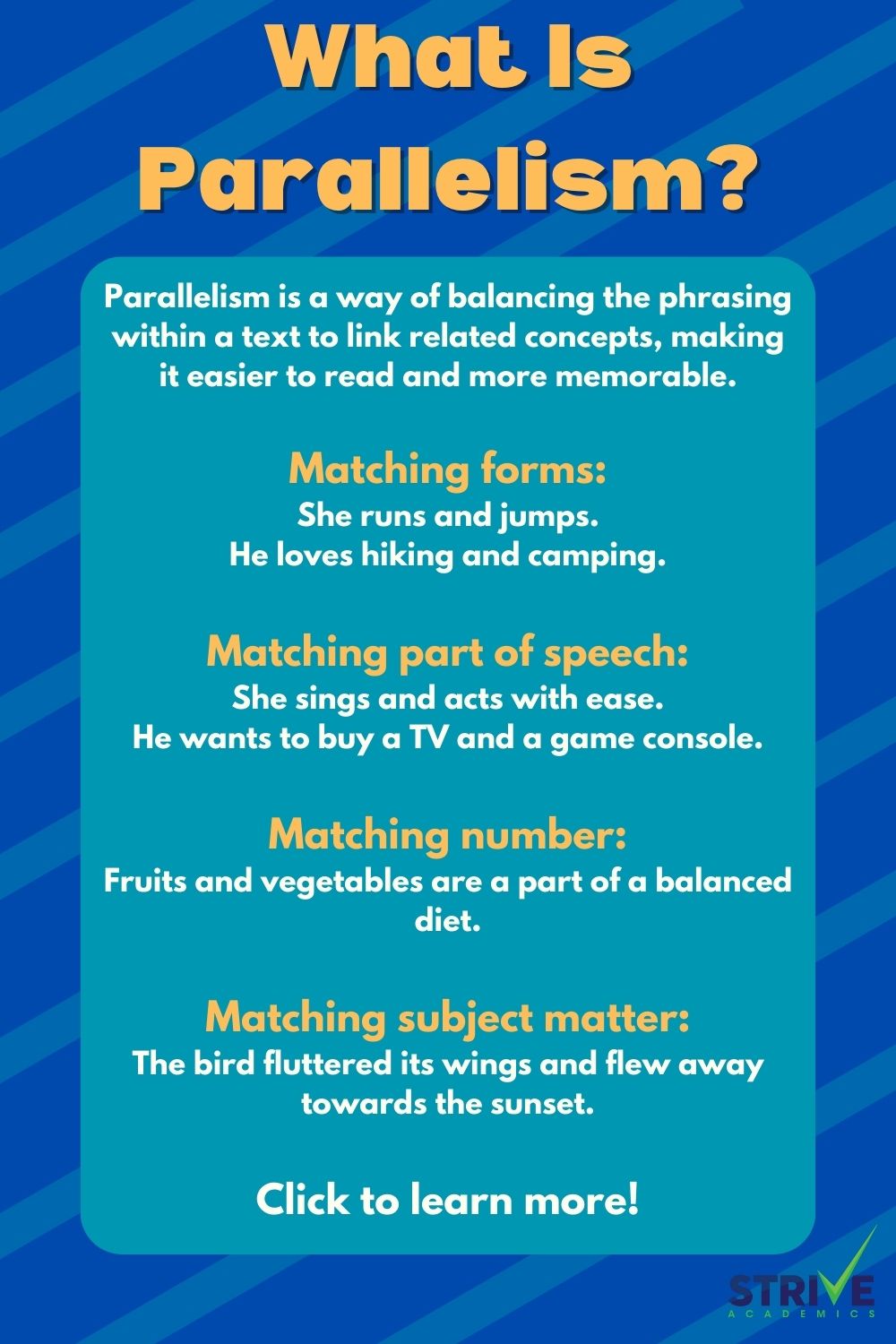 Parallelism cover (Pinterest Pin) - Strive Academics