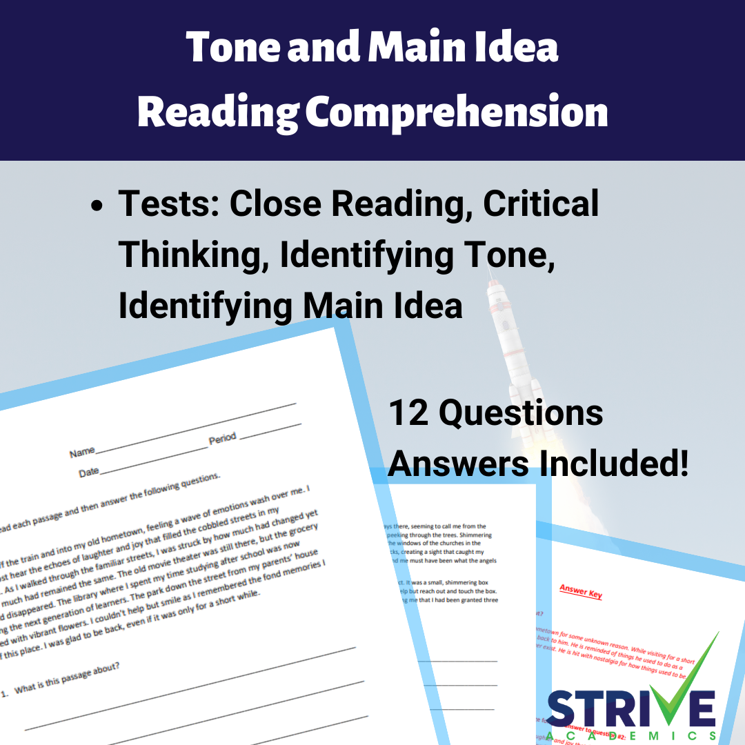 Key Tips And Strategies For Reading Comprehension – Strive Academics